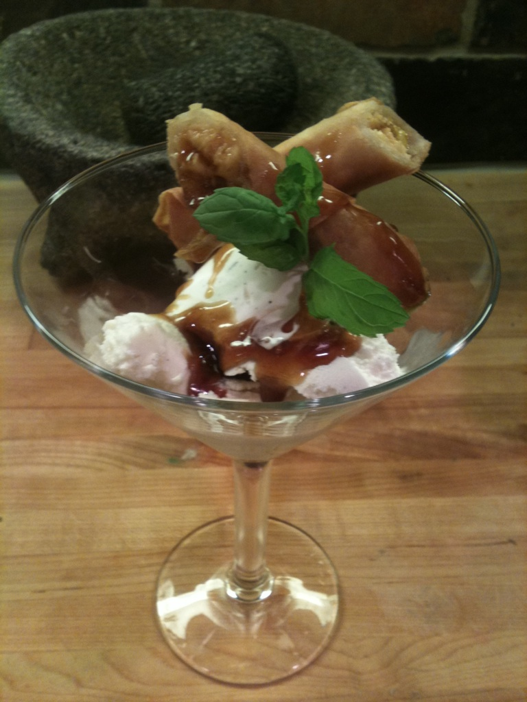 Deconstructed Turon Napoleon A La Mode | Cook Plant Meditate