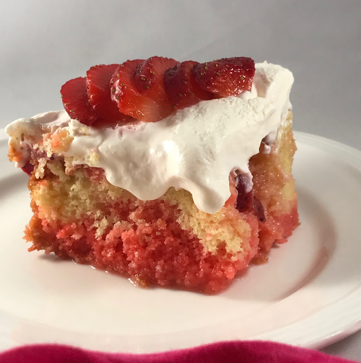 Strawberry Lemon Shortcake Poke Cake and the Supermarket Ponzi Scheme ...